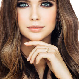 Personalized Diamond Signet Ring